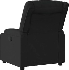 Elektrické polohovací křeslo černé textil 3206569