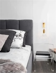 Designové nástěnné svítidlo Věda 95 Mosaz