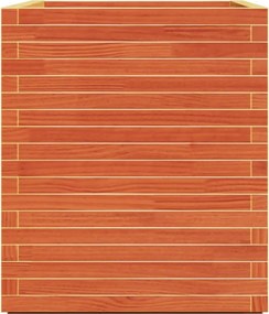 Zahradní truhlík voskově hnědý 90 x 60 x 72 cm masivní borovice 3282646