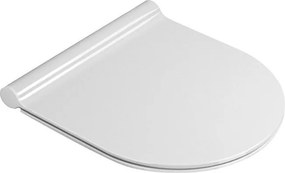 GSI GSI, KUBE X, NORM WC sedátko Soft Close SLIM, duroplast, bílá, MS76SN11