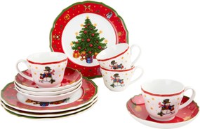 XXXLutz KÁVOVÁ SOUPRAVA 12dílné X-Mas - Sváteční nádobí - 005653016601