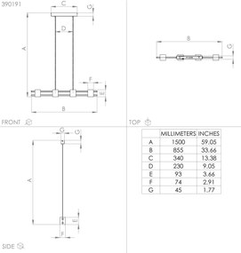 Eglo 390191 - Lustr na lanku LEVANTARA 4xE27/40W/230V černá/hnědá