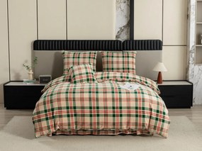 Mikroplyšové povlečení WINTER PLAID barevné Rozměr povlečení: 70 x 90 cm | 140 x 220 cm