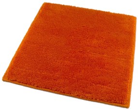 ROUTNER Koupelnová předložka UNI COLOR Oranžová - Oranžová / 50 x 50 cm