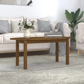 vidaXL Konferenční stolek 110 x 55 x 45 cm masivní borové dřevo [822343] Barva: Přírodní