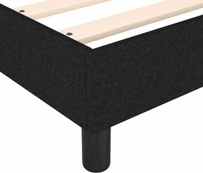 Rám postele s boxspringem černý 120 x 200 cm textil 3120502