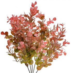 Umělá rostlina červený eukalyptus – 35 cm