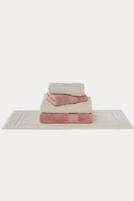 Výhodná sada ručníků DELUXE + předložka NODE Mentolová / Bílá