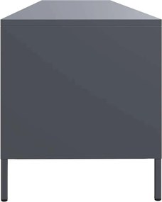 TV skříňka antracitová 202x39x43,5 cm ocel válcovaná za studena 3307157
