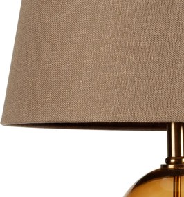 Dekorační lampa LEONA 08 tmavě hnědá