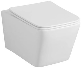 Sapho, PORTO závěsná WC mísa, Rimless, 36x52 cm, bílá