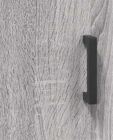 vidaXL Skříň highboard 34,5 x 34 x 180 cm kompozitní dřevo [3189899] Barva: kouřový dub