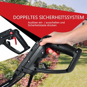 Costway Elektrický kultivátor a kultivátor mini kultivátor elektrický kultivátor