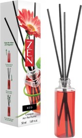 Tyčinkový aroma difuzér ZEN RED 50 ml