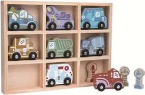 2Kids Toys Sada dřevěných aut