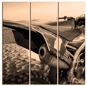 Obraz na plátně - Moto freestyle - čtverec 3124FB (105x105 cm)