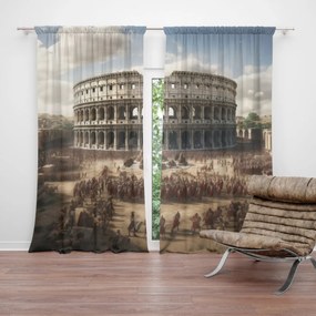 Sablio Závěs Řím Koloseum Legie: 2ks 140x250cm