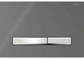 Geberit Sigma50 - Ovládací tlačítko splachování, chrom/lávová 115.788.JK.2