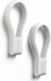 Magnetické nástěnné háčky 2 kusy Soft Grey