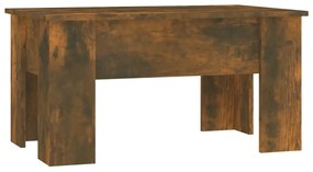 vidaXL Konferenční stolek kouřový dub 79 x 49 x 41 cm kompozitní dřevo