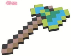 Pěnové zbraně Minecraft II. Varianta: zelená sekera