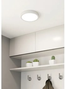 Eglo 900654 - LED Koupelnové stropní svítidlo FUEVA LED/17W/230V bílá IP44