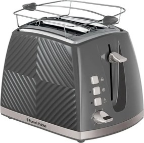 Topinkovač russell hobbs 26392-56 groove 2s toaster grey