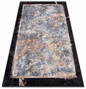 Kusový koberec Acheke šedočerný 80x150cm