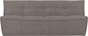 Hnědá pohovka z textilie bouclé 204 cm Cluster – vtwonen