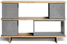 Lyon Beton designové komody Dice Sideboard 3M1L (šířka 154 cm)