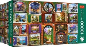 TREFL Puzzle Premium Plus Quality Okna čtyř ročních období / 10000 díl