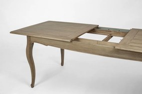 Rozkládací jídelní stůl s přídavnou deskou z mangového dřeva 90x180 cm Domitille – Bizzotto