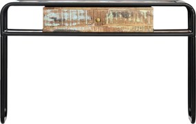 vidaXL Konzolový stolek 118 x 30 x 75 cm masivní mangovníkové dřevo [248103] Barva: Vícebarevný