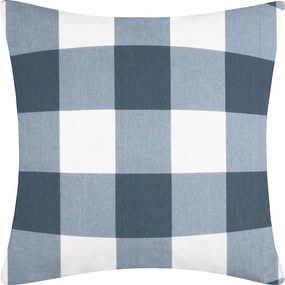 Bavlněný povlak na polštář Kostky - modré Velikost: 40 x 40