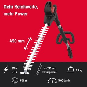 Teleskopické nůžky na živý plot Güde GTHS 530-500