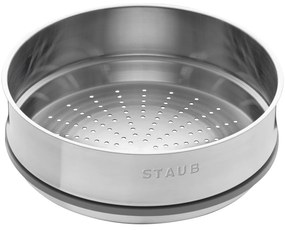 Staub Cocotte hrnec kulatý s napařovací vložkou 26 cm/5,2 l černý, 1133825