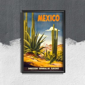 Retro plakát Mexiko
