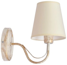 Helam Nástěnná lampa MALBO 1xE27/60W/230V béžová HE1426