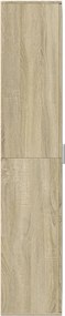 Skříň highboard dub sonoma 70 x 35 x 180 cm kompozitní dřevo 3276660