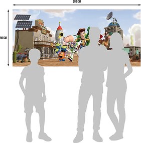 Dětská vliesová fototapeta na zed' Toy Story, Disney | 202 x 90 cm | DFTDNH 5326