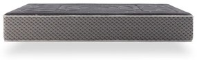 Středně tvrdá/extra tvrdá pěnová oboustranná matrace 200x200 cm Premium Black Multizone – Moonia
