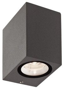 Redo 9907 nástěnné LED svítidlo Beam tmavě šedé, 7,7W, 2700/3000K, 9,5cm