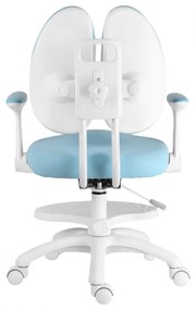 Dětská rostoucí židle Neoseat KIDDY TWO — látka, modrá
