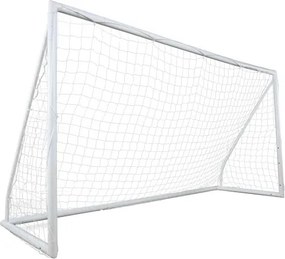 Přenosná fotbalová branka, 3,66 × 1,83 m, fotbalová síť pro dospělé pro děti