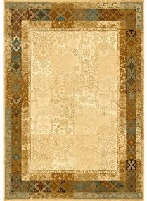Kusový koberec vlněný Dywilan Omega Lumena Kamel Béžový Rozměr: 170x235 cm