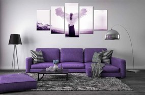 Andělský obraz Purple Velikost (šířka x výška): 100x50 cm