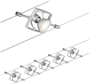 Paulmann 94133 - SADA 5xGU5,3/10W Bodové svítidlo MAC 230V chrom