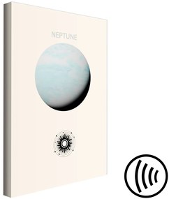 Obraz Planeta Neptun - plynná obří planeta se sluneční soustavou