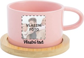 Personalizovaný keramický hrníček "MAKRONKA" s fotografií
