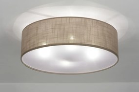 Stropní designové béžové svítidlo Kissingen Taupe